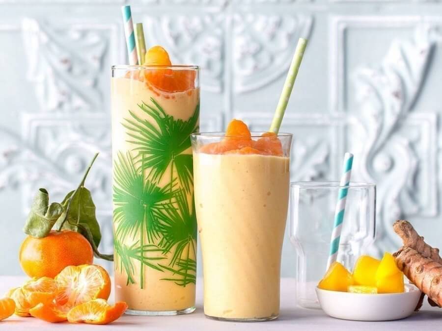Mango Mandarin Smoothie: Antioxidant Drink